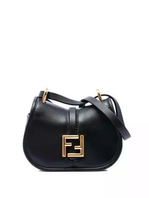 Fendi Nano Leather Ff Monogram Crossbody Bag