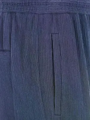 Giorgio Armani Crinkled-effect Drawstring Trousers
