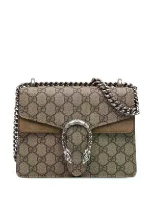 Gucci 2016-2026 Small Gg Supreme Dionysus Crossbody Bag - Neutrals