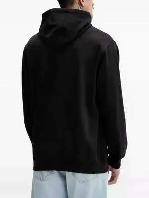 VANS Logo-print Drawstring Cotton Hoodie