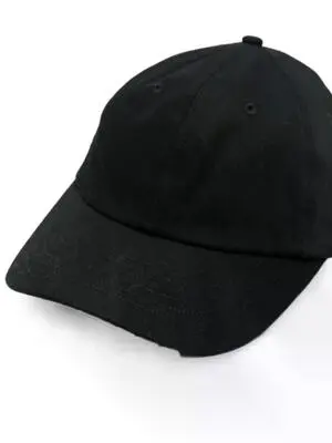 LANVIN Logo-patch Curved-peak Baseball Cap