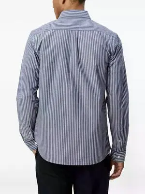 LES DEUX Striped Button-down Shirt