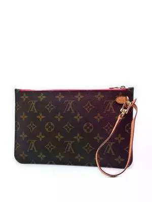 LOUIS VUITTON 2015 Monogram Neverfull Mm Pouch