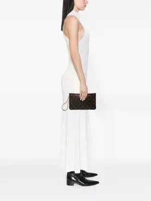 LOUIS VUITTON 2015 Monogram Neverfull Mm Pouch