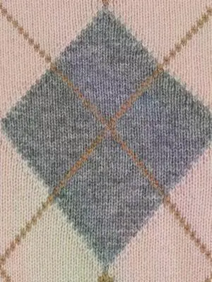 Max Mara Argyle-intarsia Knit Sweater