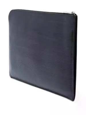 LOUIS VUITTON 2015 Epi Pochette Jour Gm Clutch Bag - Black