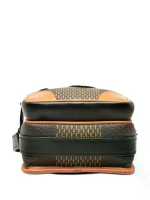 LOUIS VUITTON 2020 Nigo Giant Damier Ebene Monogram Amazone Crossbody Bag - Brown