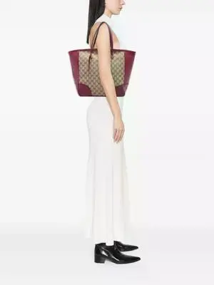 Gucci 2016-2026 Gg Canvas Bree Tote Bag - Neutrals