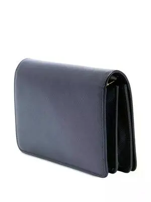 Prada 2010-2026 Saffiano Wallet On Chain Crossbody Bag