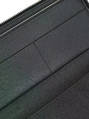 LOUIS VUITTON 2015 Damier Graphite Zippy Wallet