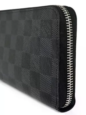 LOUIS VUITTON 2015 Damier Graphite Zippy Wallet