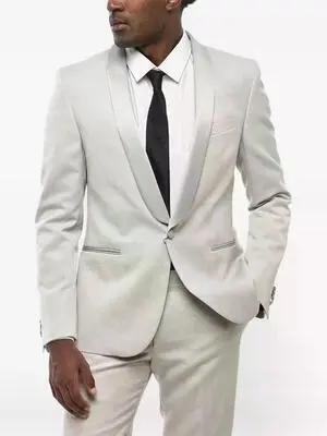 Corneliani Satin Shawl-lapel Suit - Neutrals