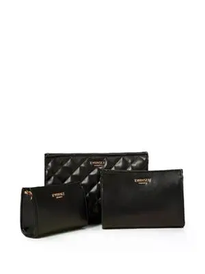 TWINSET Set Of Three Logo Lettering Beauty Cases
