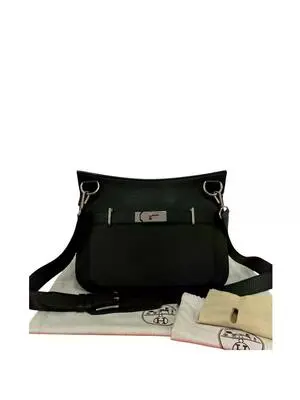 Hermès 2015 Clemence Jypsiere 31 Crossbody Bag - Black
