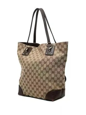 Gucci 2000-2015 Gg Canvas Gg Charm Tote Bag