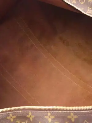 LOUIS VUITTON 2002 Monogram Keepall 60 Travel Bag