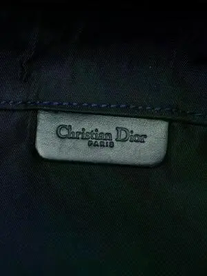 Dior Diorissimo Canvas Saddle Pouch
