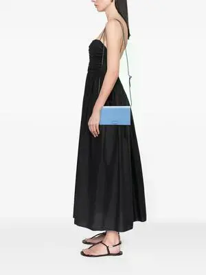 Gucci 2000-2015 Microguccissima Wallet On Strap Crossbody Bag - Blue