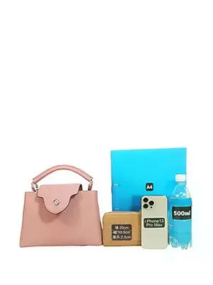 LOUIS VUITTON 2018 Taurillon Capucines Bb Satchel
