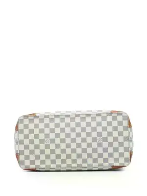 LOUIS VUITTON Damier Azur Hampstead Mm Tote Bag