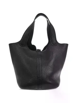 Hermès 2023 Picotin Lock Tote Bag - Black