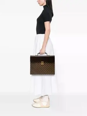 LOUIS VUITTON Damier Ebene Altona Pm Business Bag