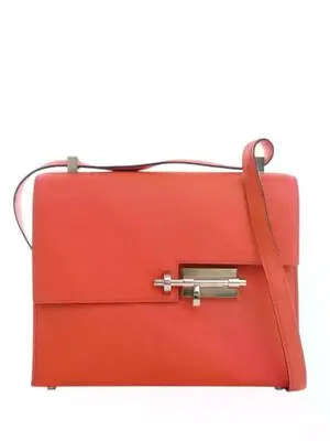 Hermès 2017 Epsom Verrou 23 Shoulder Bag - Orange