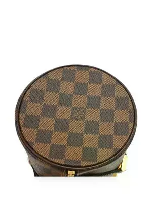 LOUIS VUITTON 2004 26 Papillon Damier Ébene Canvas Tote Bag