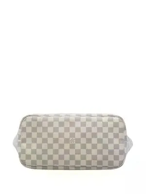 LOUIS VUITTON 2012 Damier Azur Neverfull Mm Tote Bag