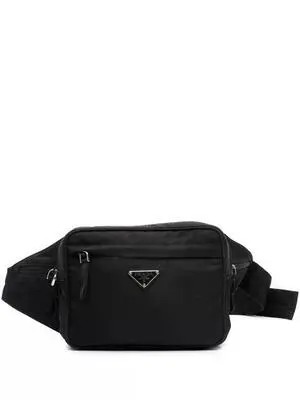 Prada 2013-2026 Tessuto Belt Bag - Black