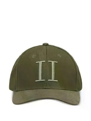 LES DEUX Logo-embroidered Baseball Cap - Green