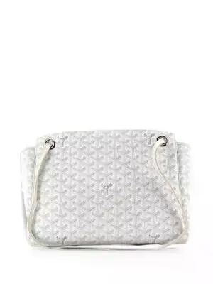 Goyard Rouette Bag Coated Canvas Pm Shoulder Bag - White