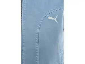 PUMA Future Archive Washed Twill Short Jacket - Blue