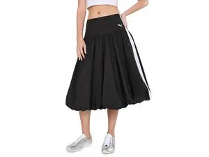 PUMA T7 Woven Balloon Midi Skirt Skirt - Black