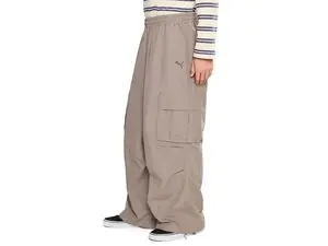 PUMA Essentials Extreme Woven Cargo Pants Casual Pants Mouse Gray - Taupe