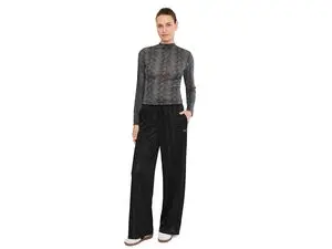 PUMA Snake Pack All Over Print Mesh Long Sleeve Top - Black