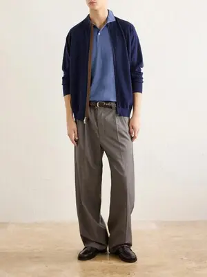 Peter Millar Tenuto Printed Stretch-jersey Polo Shirt