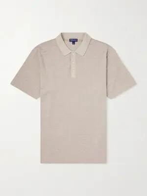 Peter Millar Barnes Stretch-jersey Polo Shirt - Gray