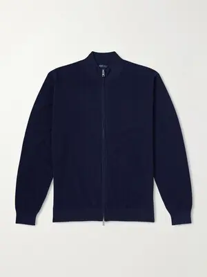 Peter Millar Excursionist Merino Wool-blend Sweater - Blue