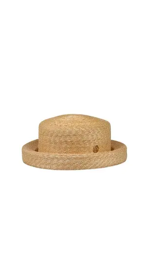 LE TRAP Straw Bucket Hat - Black