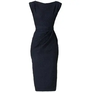 SACHA DRAKE Sofia Dress In Navy - Blue