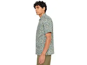 Columbia Pfg Wild Cast Camp Shirt Clothing Nocturnal Toucanet - Green