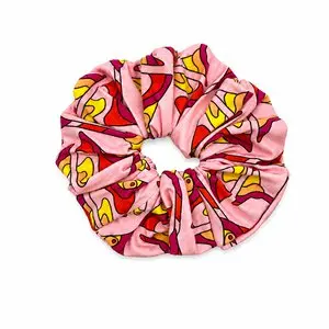 JULIA CLANCEY Super Sized Strawberry Martini Scrunchy - Pink