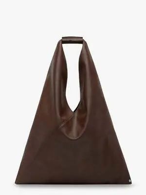 MAISON MARGIELA Japanese Leathereffect Fabric Handbag - Brown
