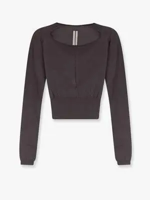 Rick Owens Virgin Wool Sweater - Grey