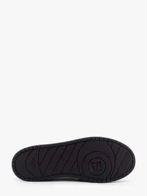 Fendi Match Ff Jacquard And Suede Sneakers