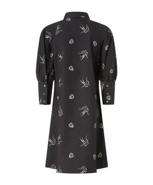 Pinko Tattoo Printed Mini Shirt Dress