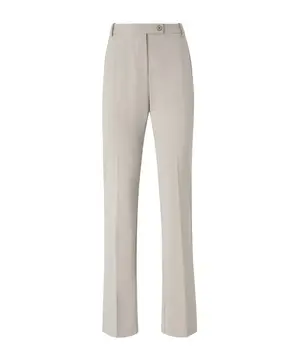 Pinko Button-fastening Straight Trousers - White