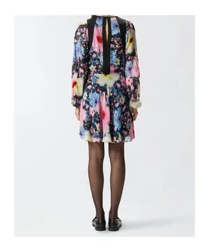 Pinko Floral-print Mini Dress