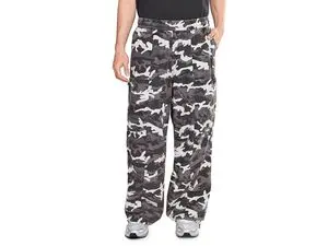 PUMA Woven Camo Print Pants Casual Pants Inky Depths - Blue